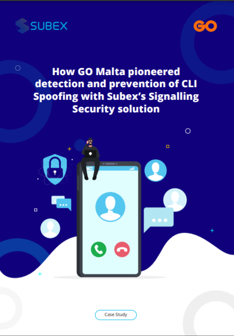 Subex Signalling Security Solution empowered GO Malta