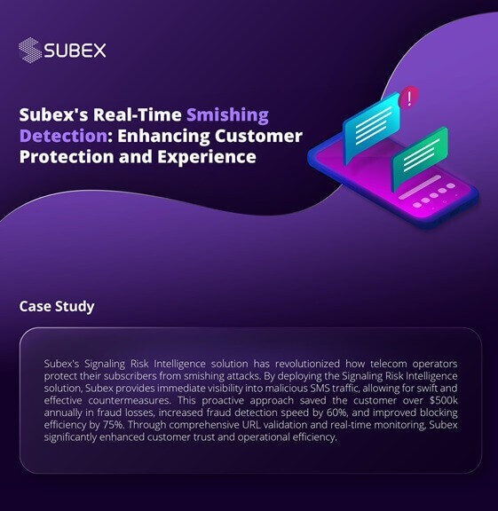 Tier-1 operator safeguards its business from smishing attacks with ...