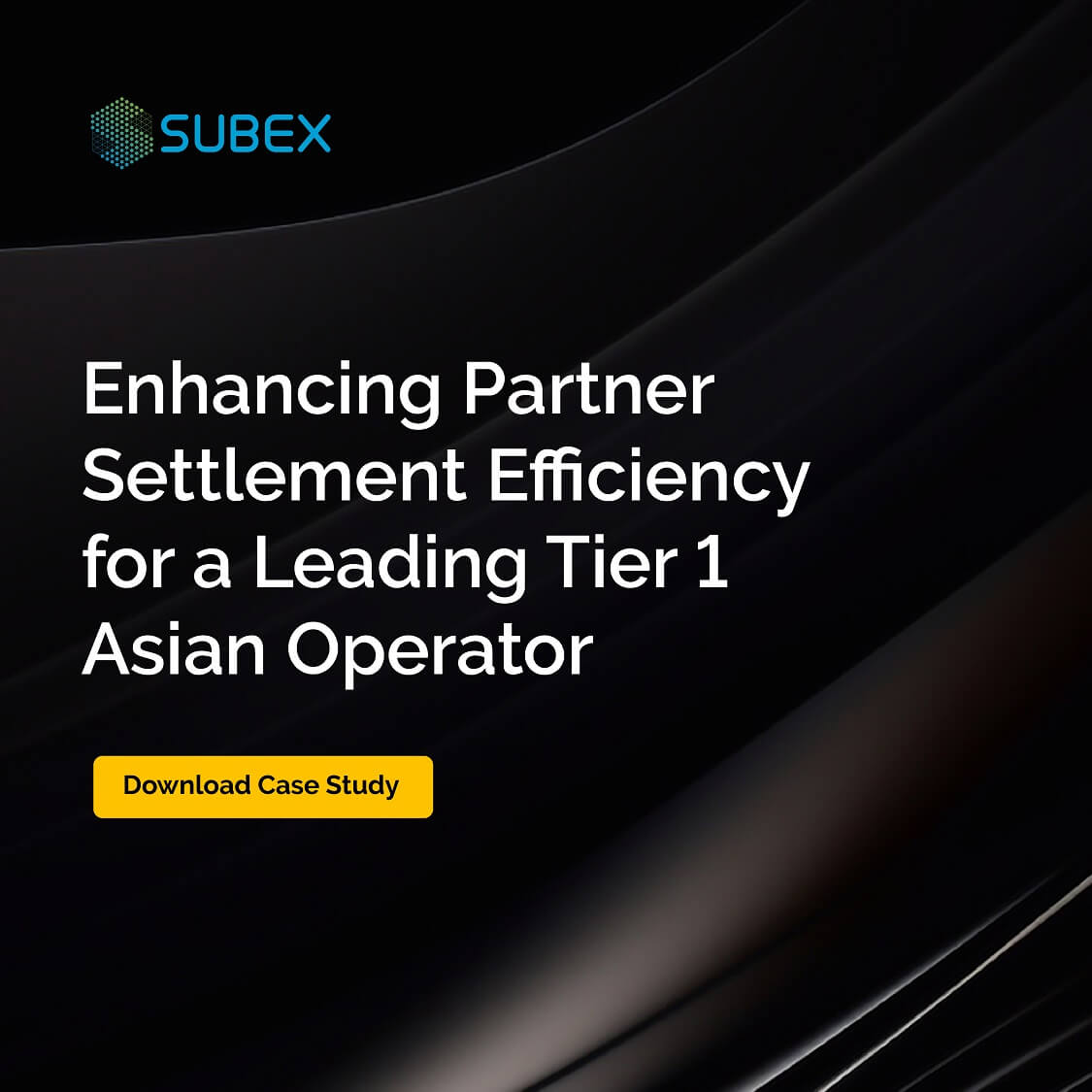 Enhancing Partner Settlement Efficiency for a Leading Tier 1 Asian Operator