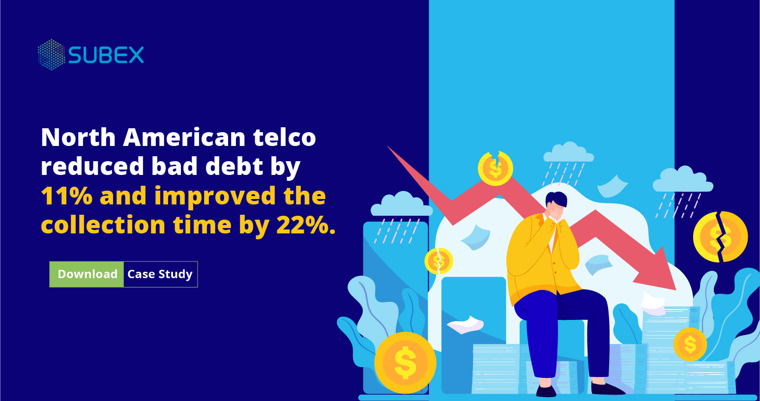 North American telco reduced bad debt by 11% and improved the ...