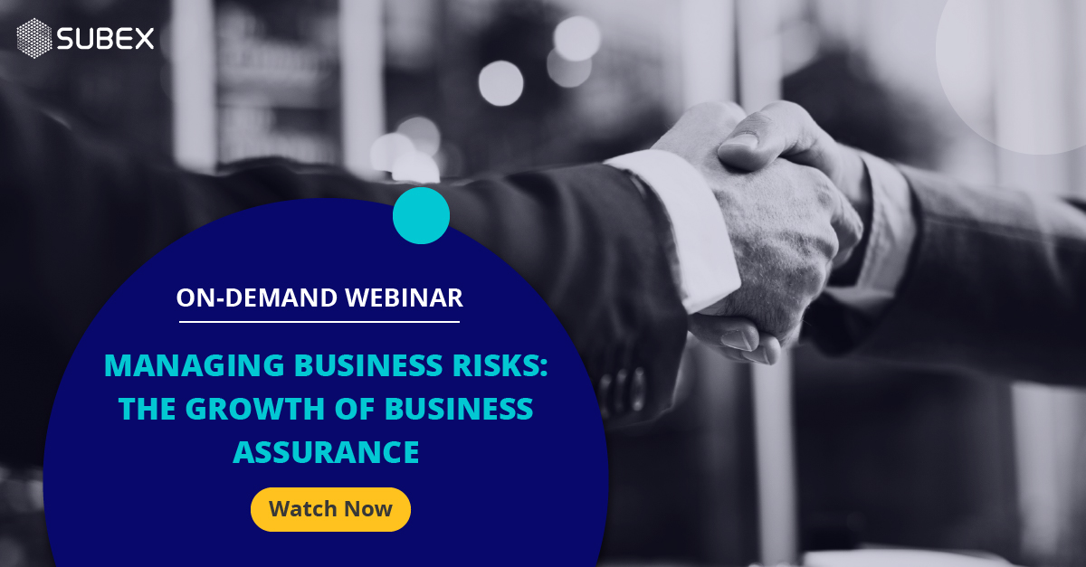 Managing Business Risks -The Growth of Business Assurance