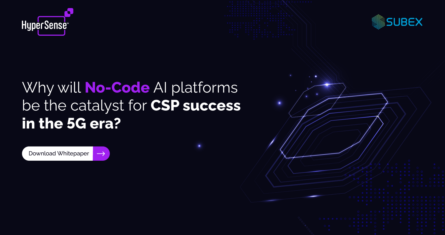 Why will No-Code AI platforms be the catalyst for CSP success in the 5G era